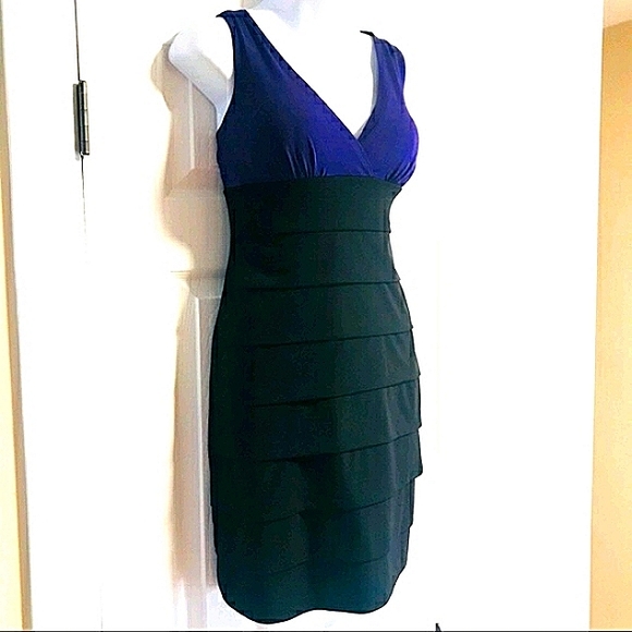 Enfocus Studio | Dresses | Enfocus Studio Layered Bodycon Cocktail ...